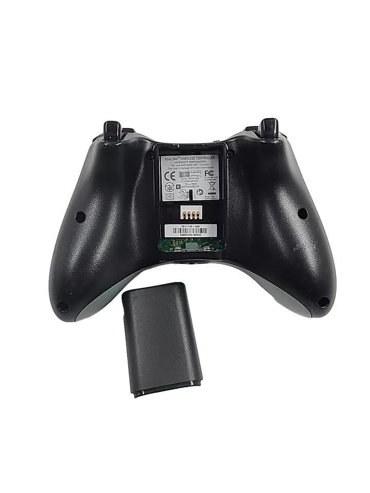 Official Microsoft Xbox 360 Wireless Controller Black Model 1403 Tested ...