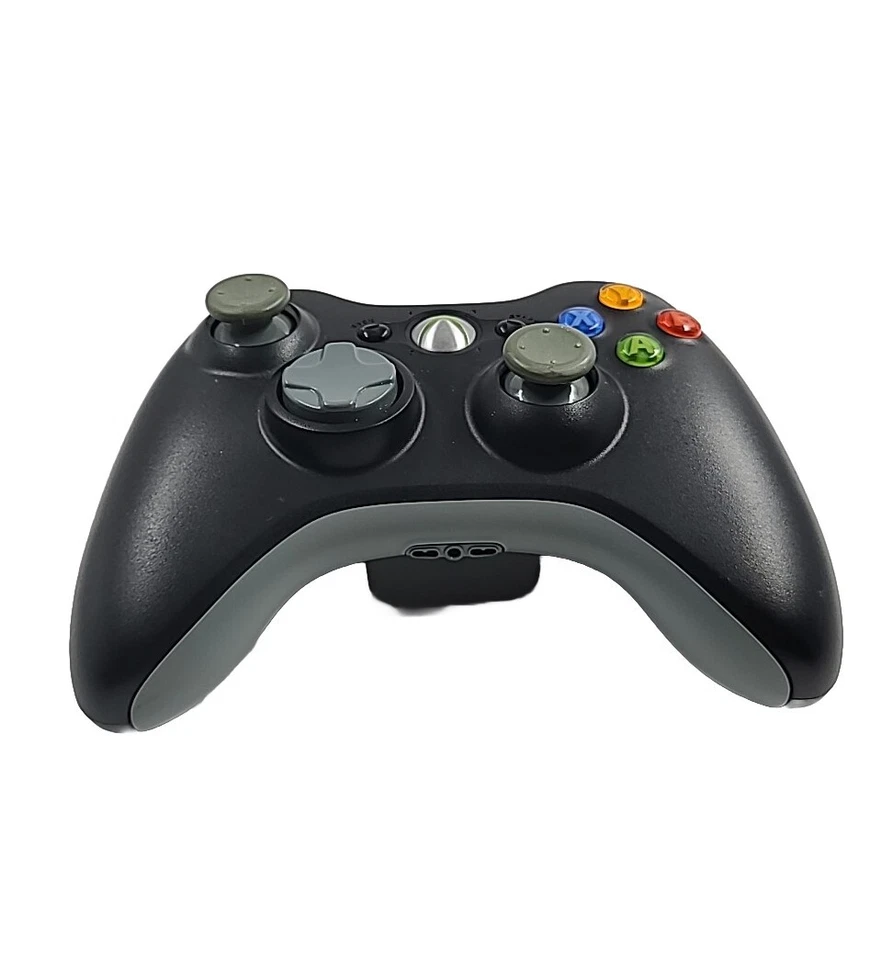 Official Microsoft Xbox 360 Wireless Controller Black Model 1403 Tested ...