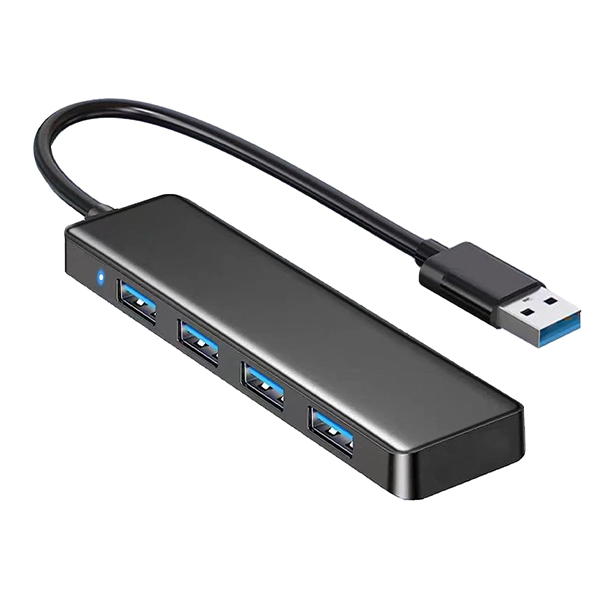 4 Port USB 3.0 Hub Splitter Multi Adapter 5Gbps High Speed – Dilcom ...